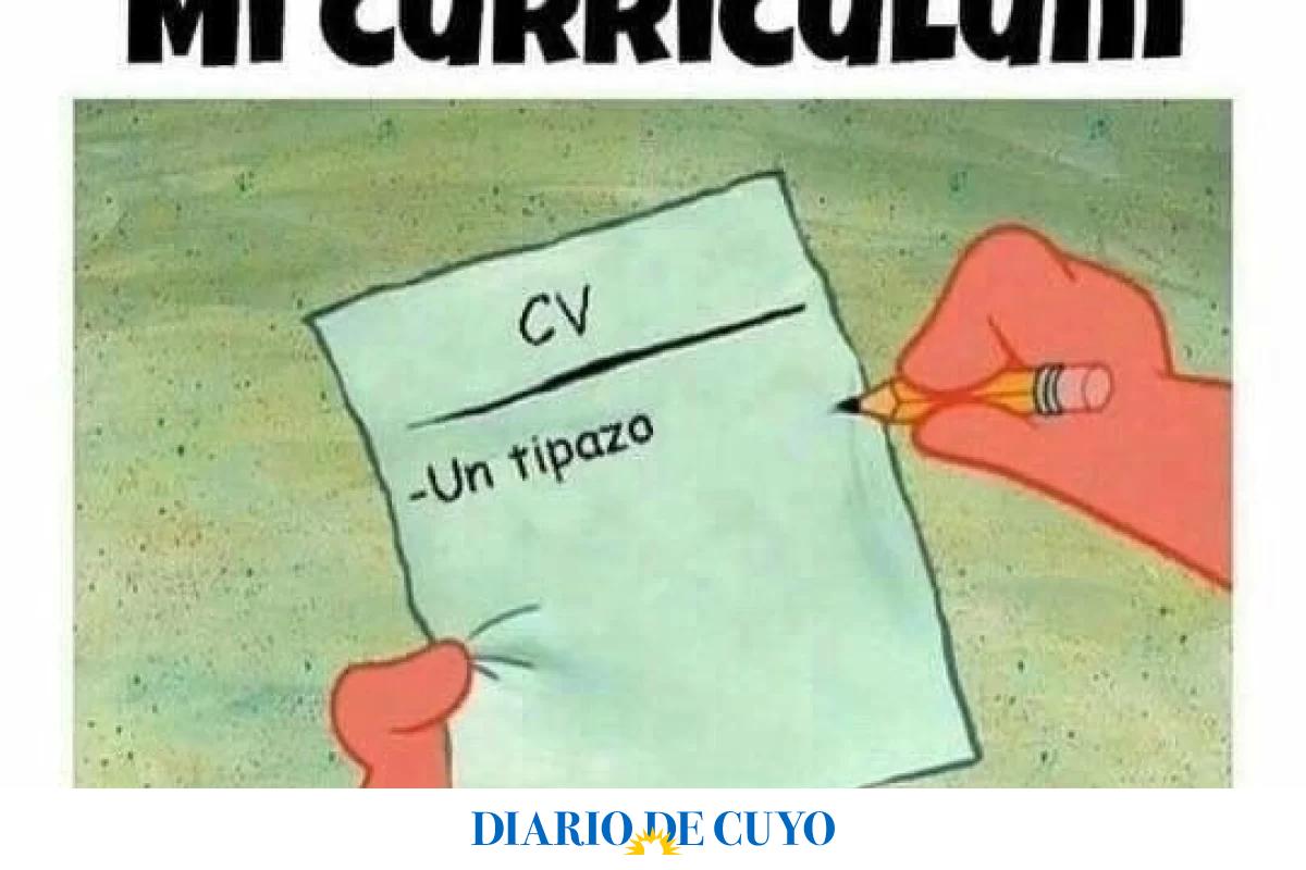 Envió su CV con memes a un local sanjuanino con el objetivo que la ...