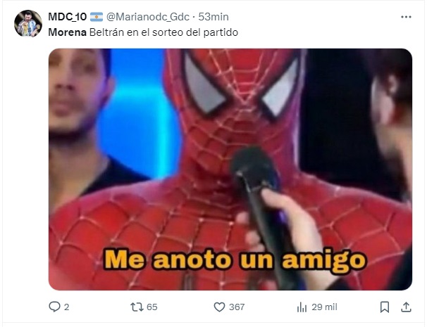 Morena Beltrán estuvo como “árbitra” y desató incredulidad y memes en ...