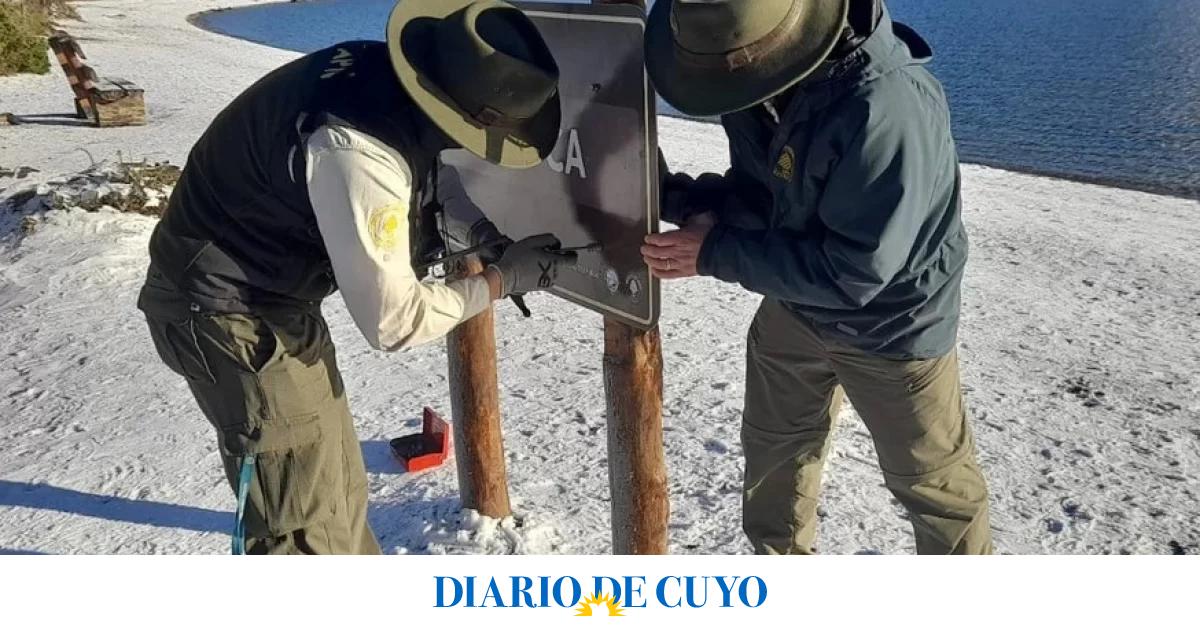 El Lago Roca recuperó su nombre | Diario de Cuyo