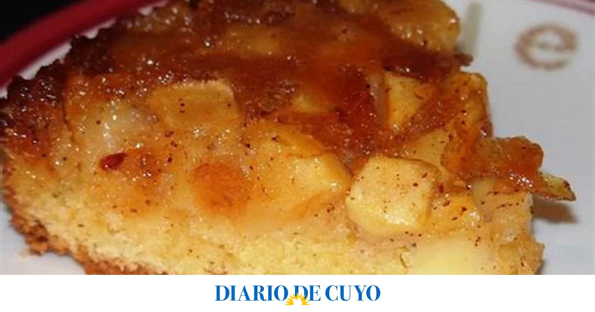 Torta invertida de manzanas: la receta, paso a paso | Diario de Cuyo