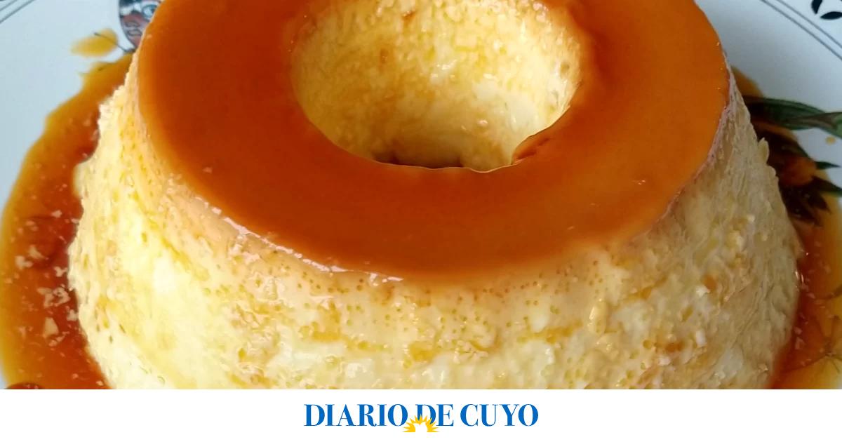 Cómo hacer un flan casero en 6 pasos: Receta muy fácil | Diario de Cuyo