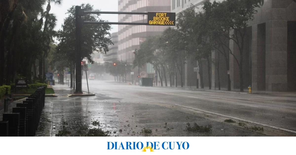 El huracán Milton llegó a Florida con vientos de 193 kilómetros por ...