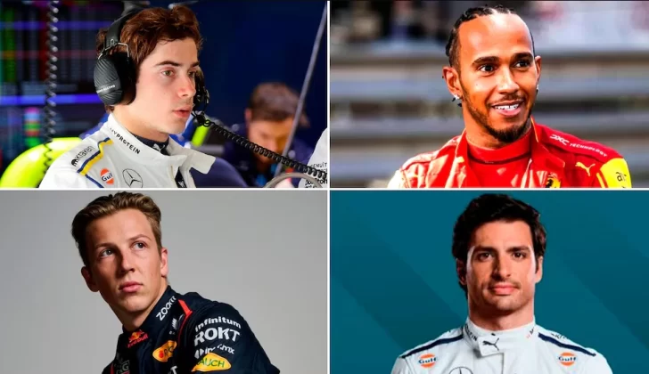 Así quedó la grilla de pilotos de la Fórmula 1 tras el desembarco de Franco Colapinto en Alpine ...